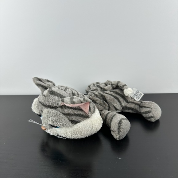 Russ Berrie | Toys | Russ Lil Peepers Pepper Cat 8 Big Blue Eyes Gray ...